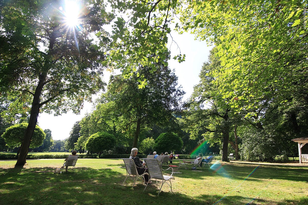 Luitpoldpark Bad Kissingen - Tourismusverband Franken